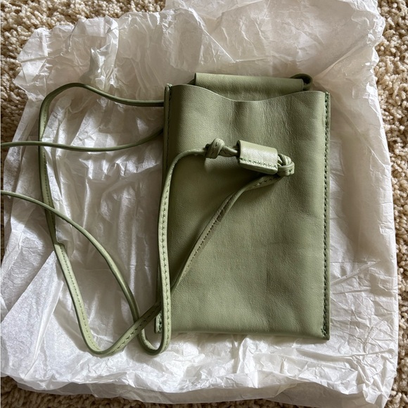 Free People | Accessories | Free People Sage Green Crossbody Bag | Poshmark
